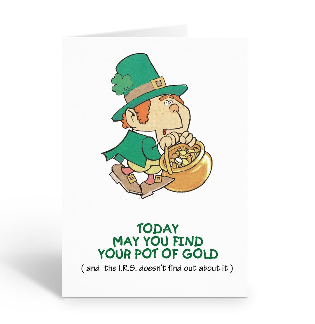 Pot of Gold - St. Patrick's Day Cards - 12 St. Patrick's Day Cards and ...