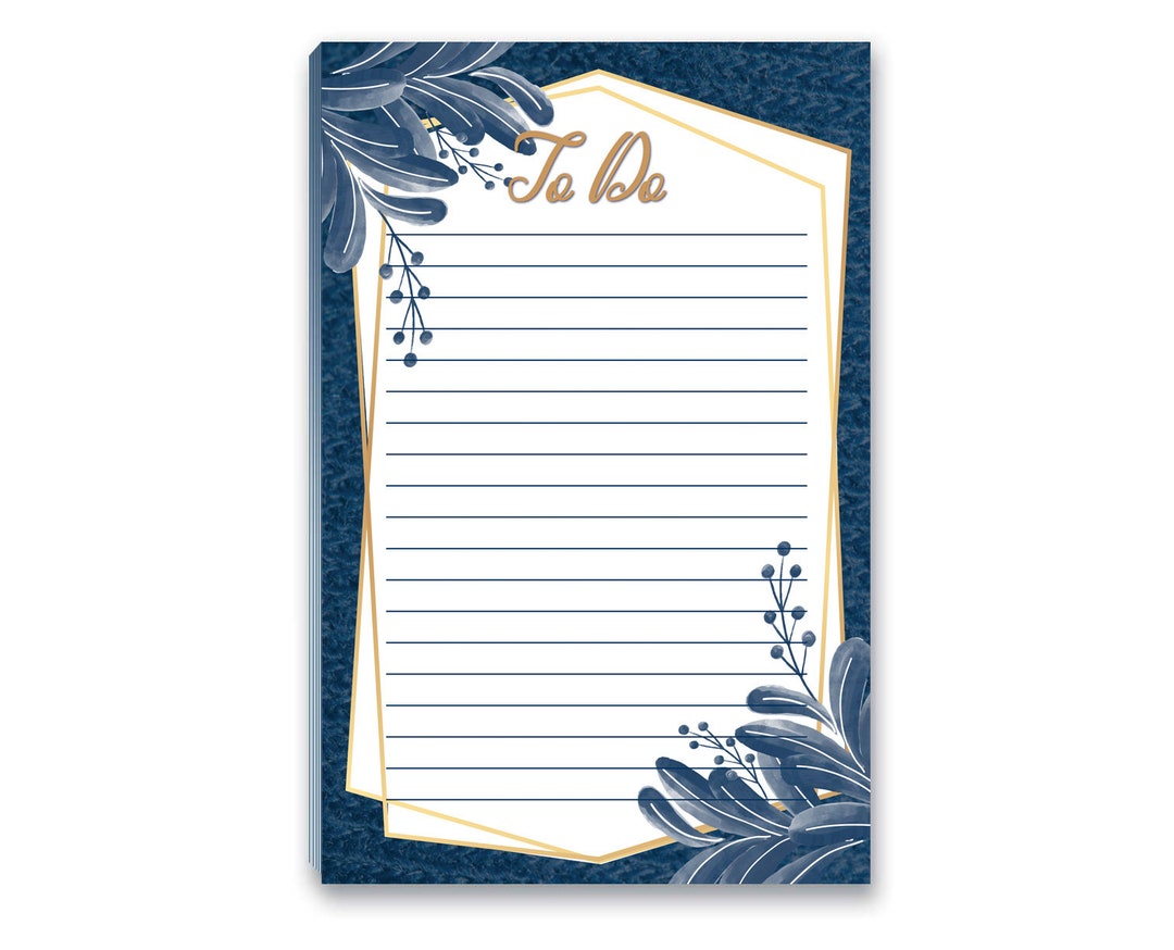 Formal to Do Magnetic Notepad - 8.5" X 5.5" - Magnetic Notepads Have 50 ...