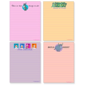 Funny Adult Note Pad Assorted Pack - 8 Funny Notepads - Great Gift Idea ...