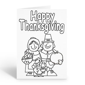 Assorted Kids Coloring Greeting Cards for Birthdays, Holidays & Special ...