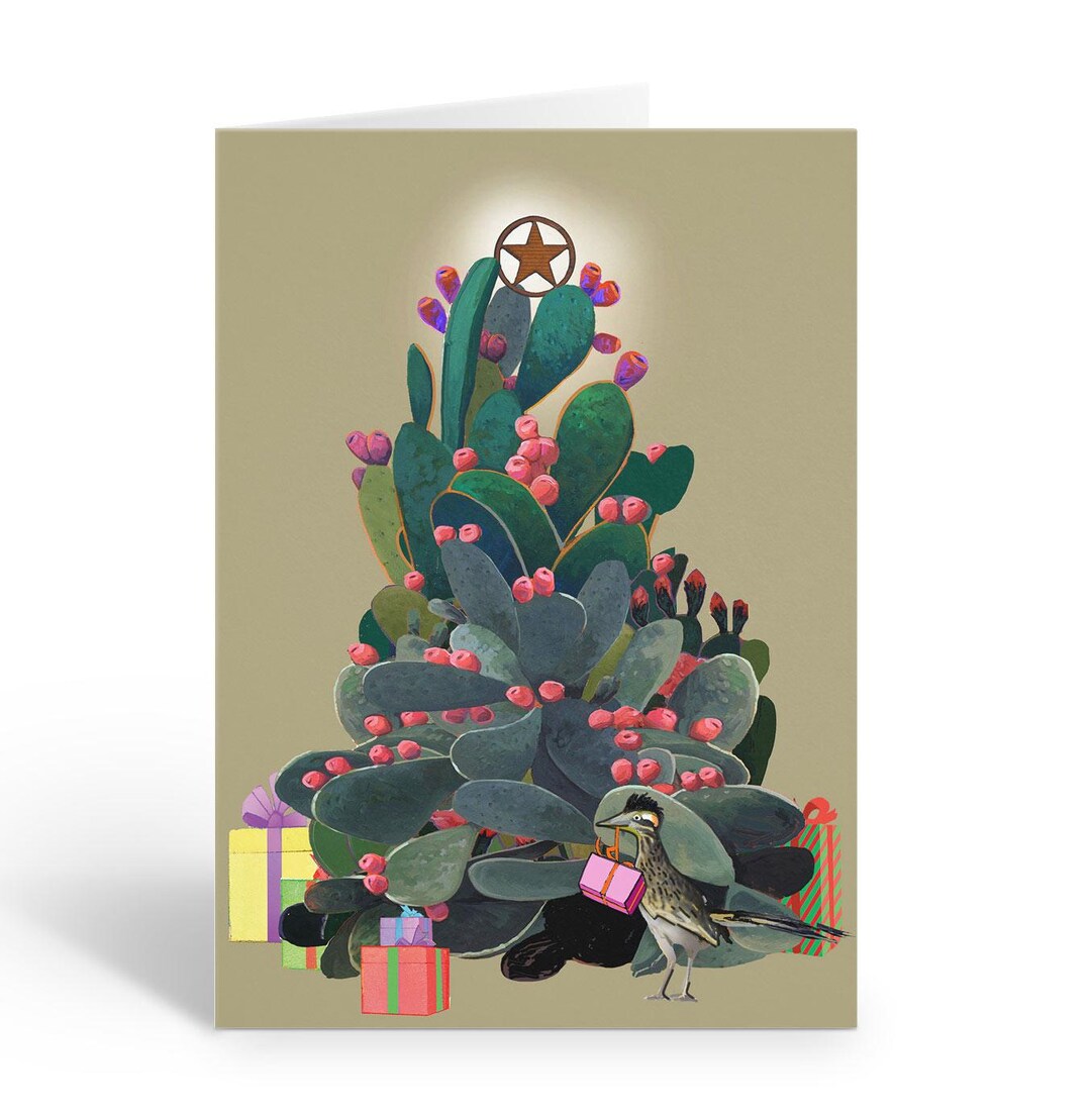 Prickly Pear Christmas Cards | Desert Holiday Cards | Southwest ...