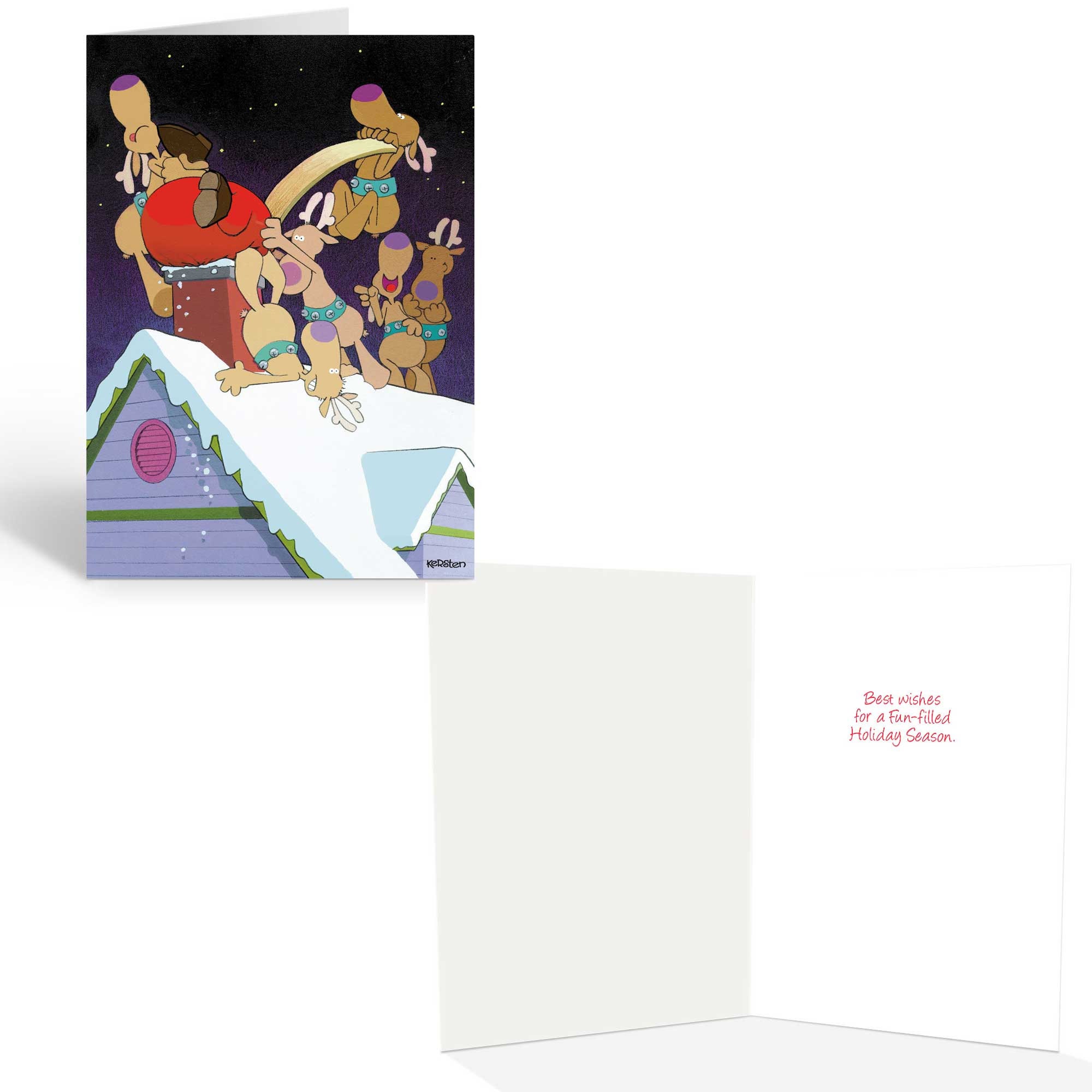 Funny Christmas Card Variety Pack Boxed Funny Christmas Cards - Etsy