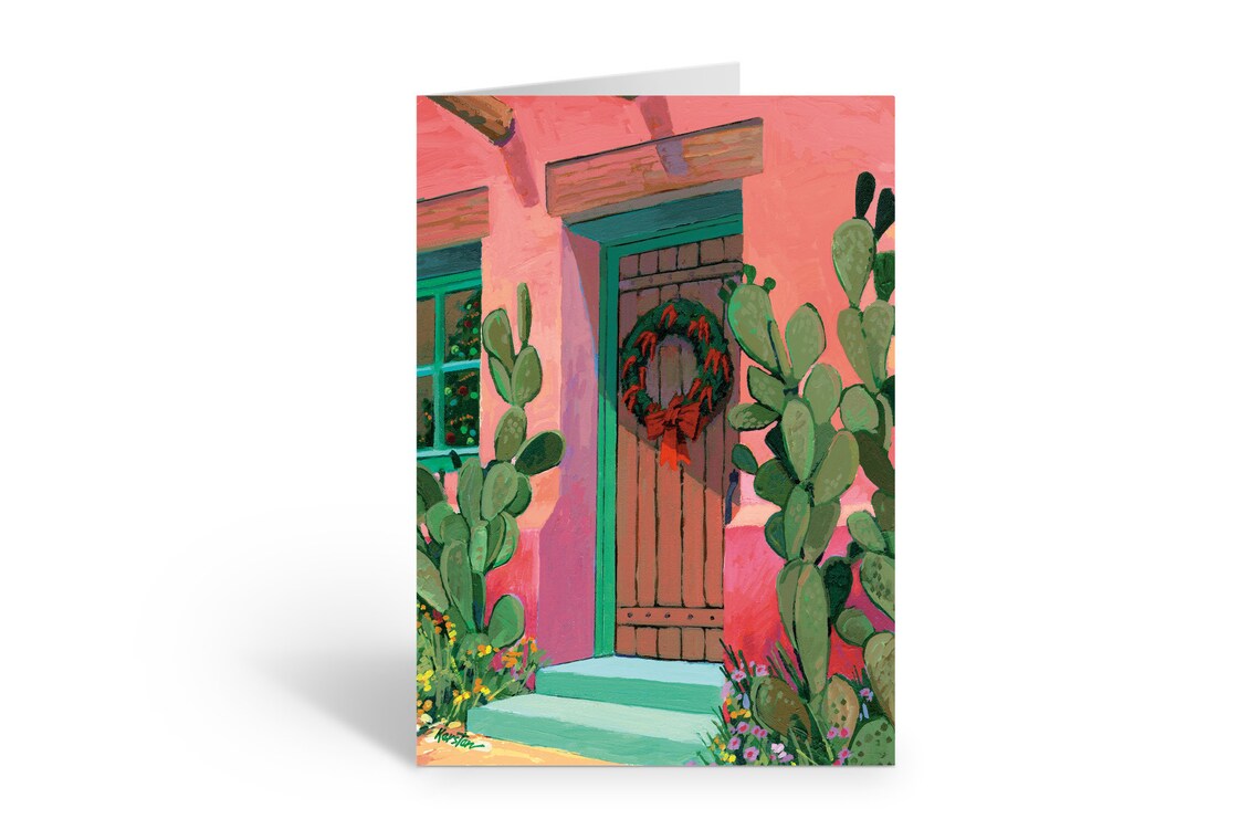 Southwest Holidays Christmas Card 18 Western Cards and - Etsy
