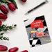 Race Car Thank You Note Card - 18 Boxed Cards & Envelopes - B14151 - Etsy