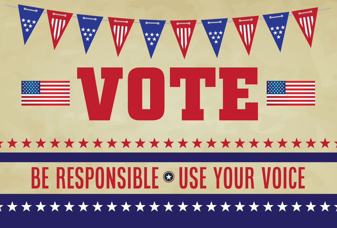 Vote Postcards 100 Pack Voting Postcards Blank Vote | Etsy