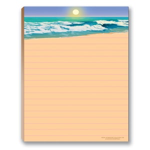 Beach Notepad Pack - 4 Assorted Beach Theme Pads - 606 - Etsy