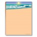 Beach Notepad Pack 4 Assorted Beach Theme Pads 606 - Etsy