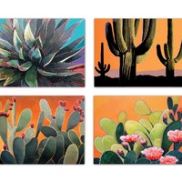Desert Cactus Post-it® Note Pads - Designer - Southwestern Watercolor ...