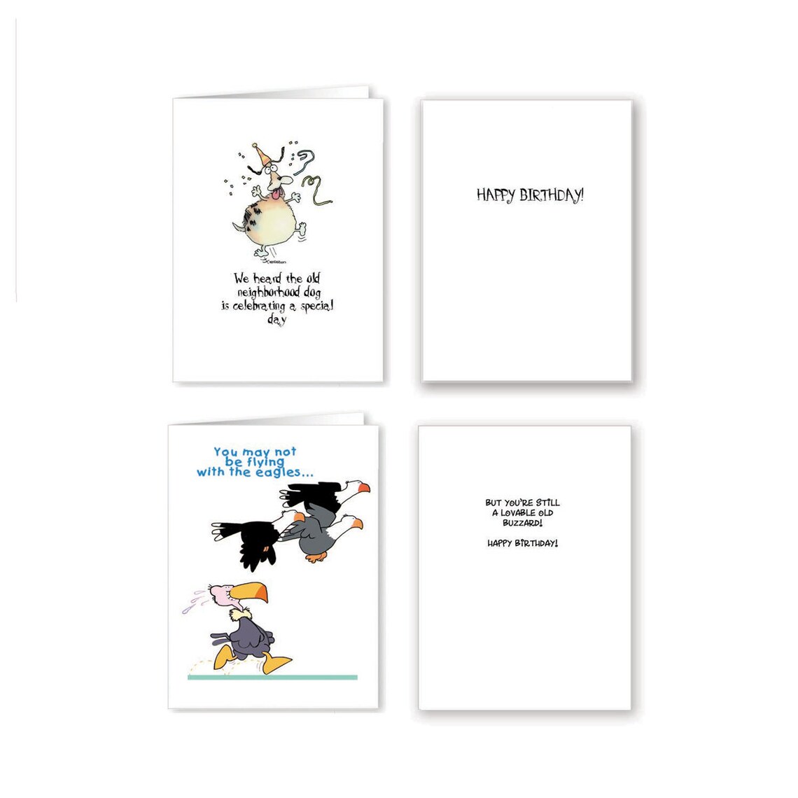 Assorted Funny Birthday Card Pack 18 Boxed Funny Cards & - Etsy