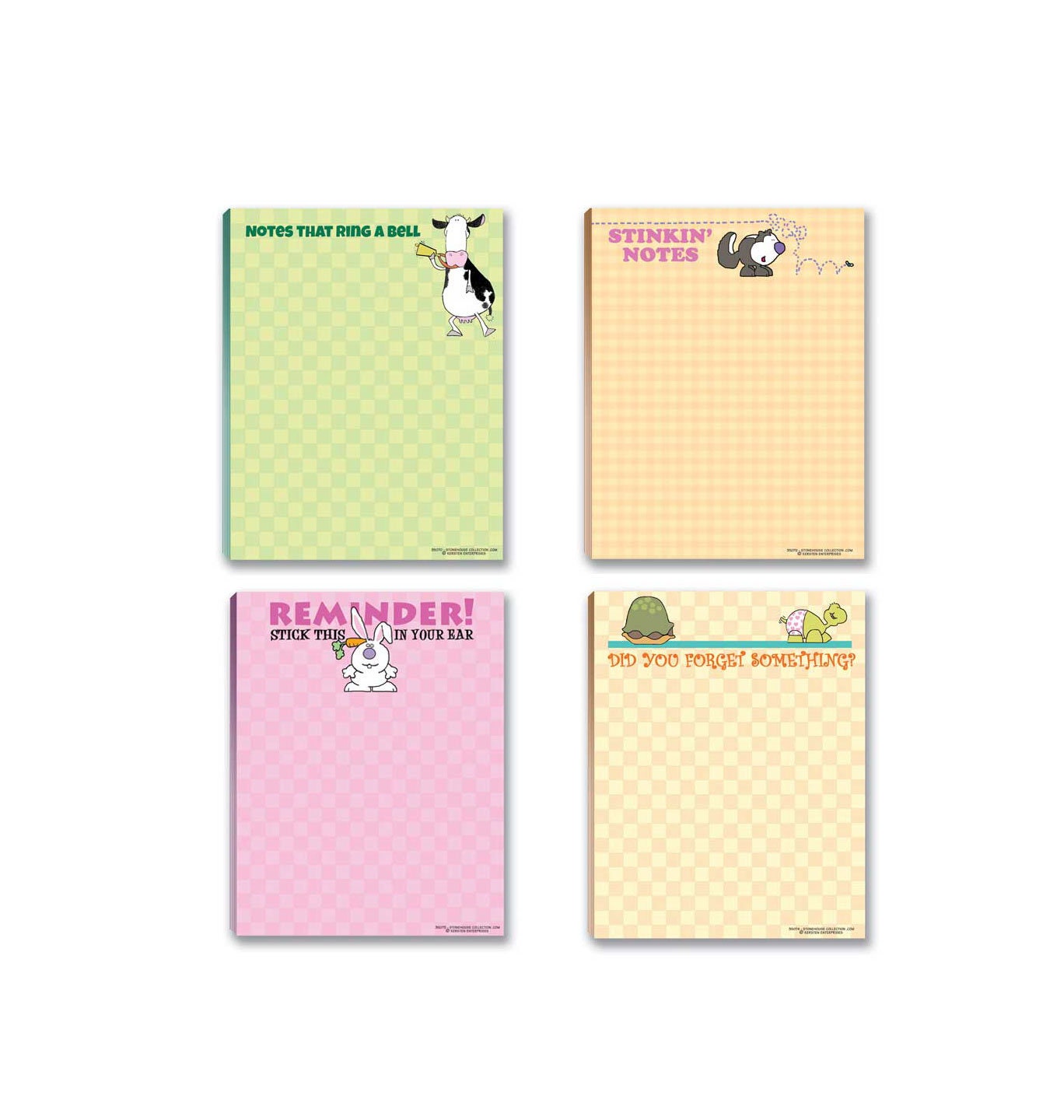 Assorted Funny Notepads A Set of 4 Humorous Pads 619 - Etsy