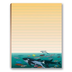 Beach & Ocean Theme Pads - 4 Assorted Note Pads - 609 - Etsy