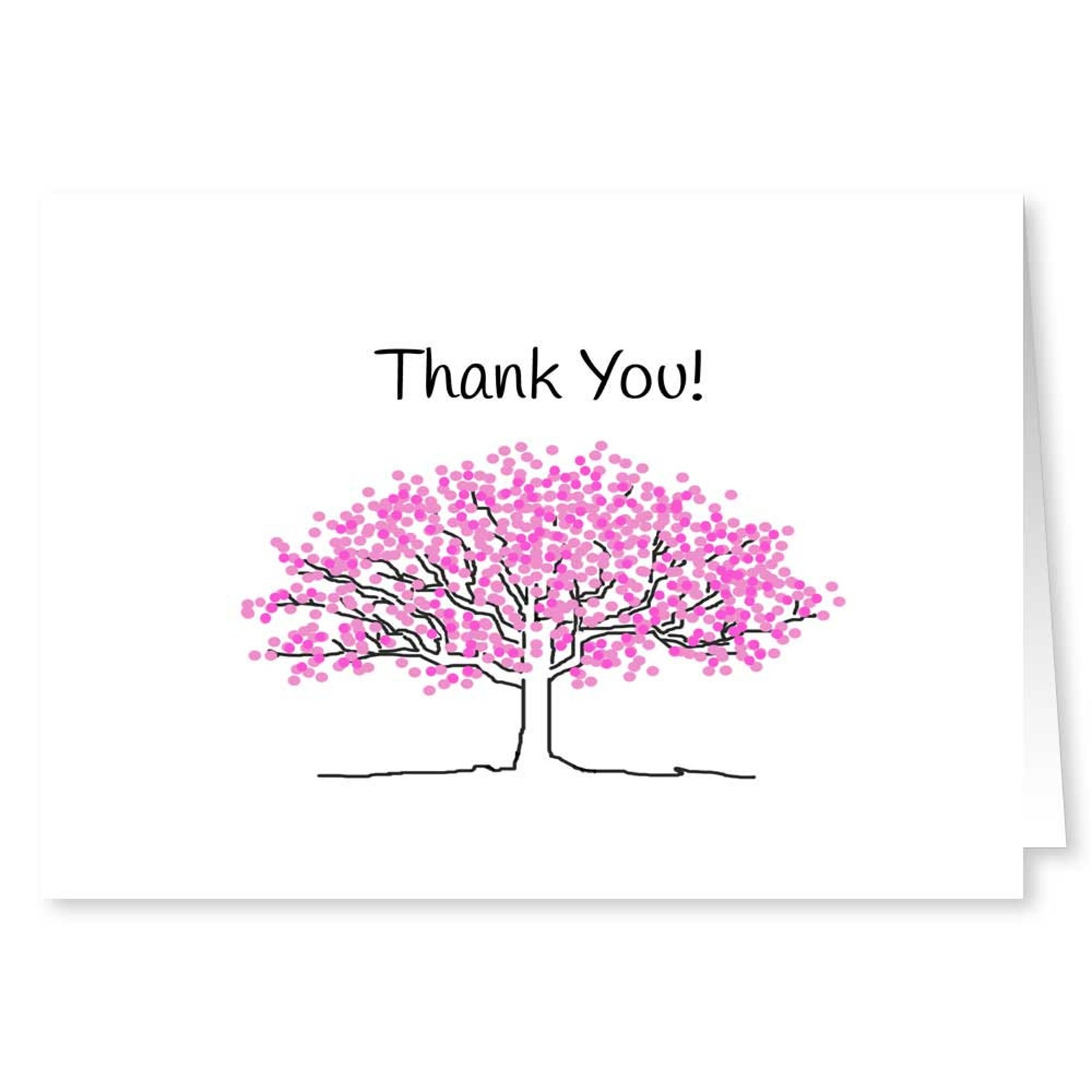 16 Assorted Thank You Note Cards Blank Assorted Thank You | Etsy