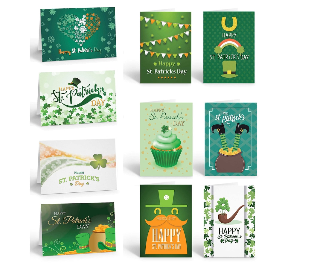 Assorted St. Patrick's Day Greeting Cards | Lucky Irish Cards ...