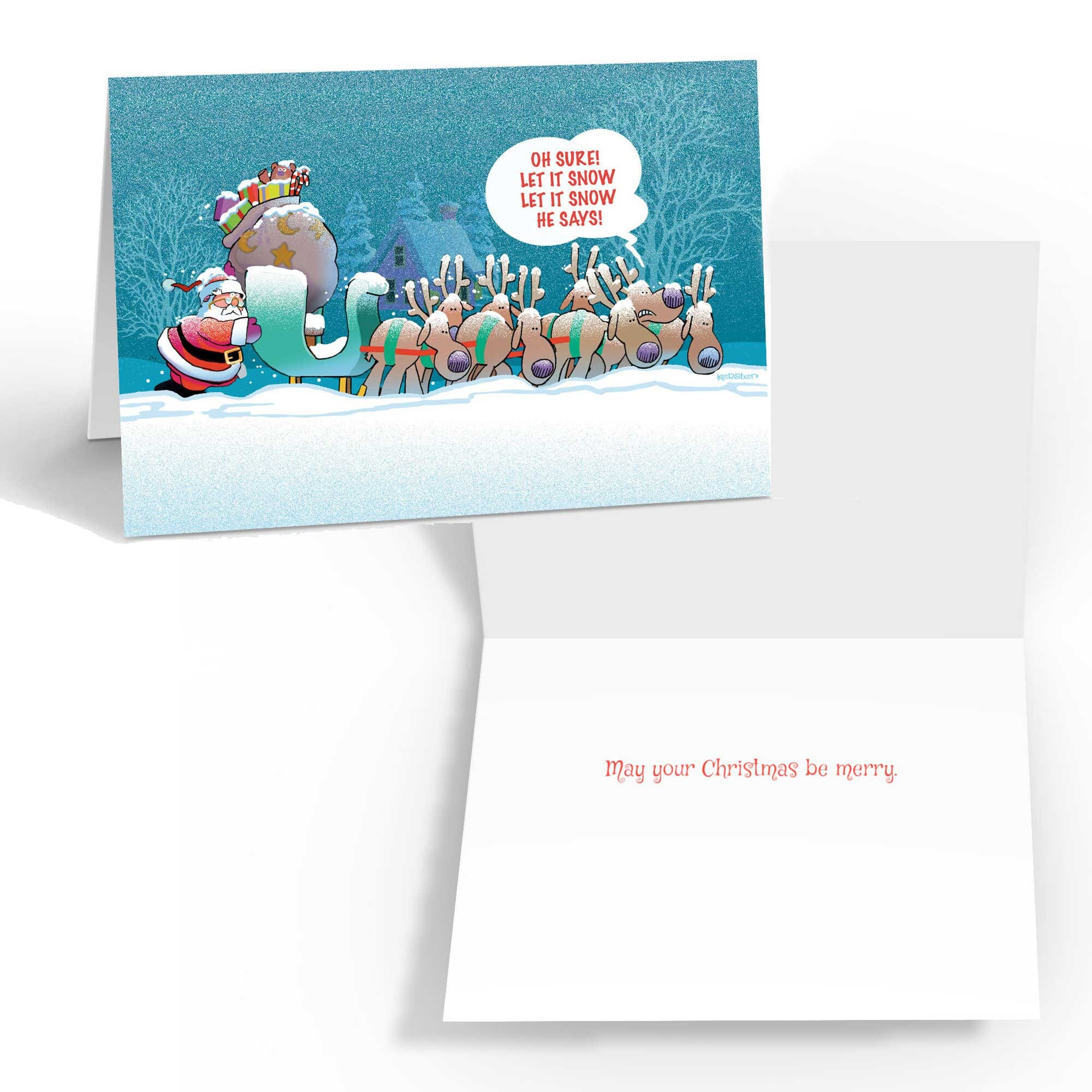 Funny Christmas Card Variety Pack Boxed Funny Christmas Cards - Etsy