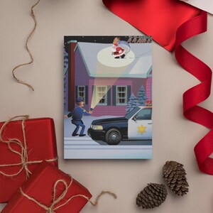Stonehouse Collection | Funny Police Officer Christmas Card | Humorous ...