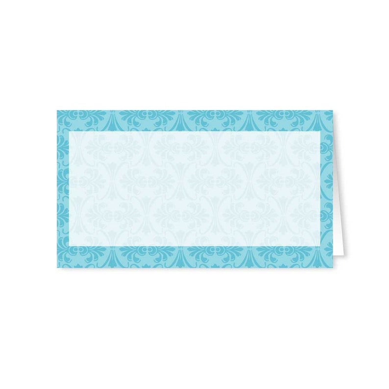 Fancy Border Place Cards 25 Guest Seating Name Cards - Etsy