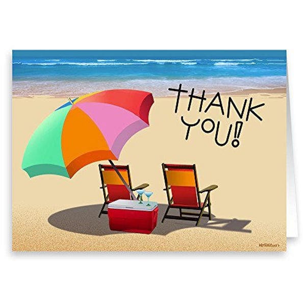 Beach Theme Thank You Box - Etsy