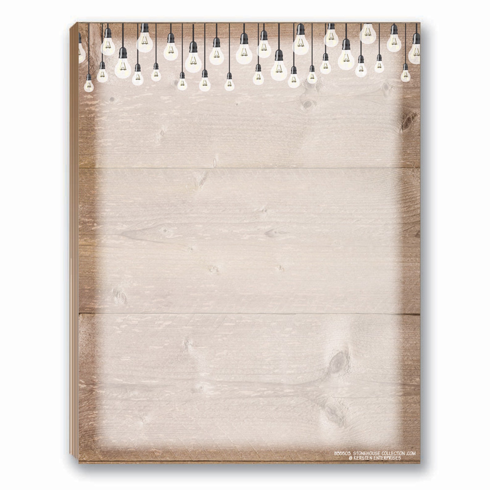Rustic Notepad Assorted Pack 4 Rustic Wood Notepads 661 - Etsy