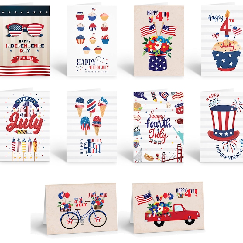 Independence Day Greeting Cards - Etsy