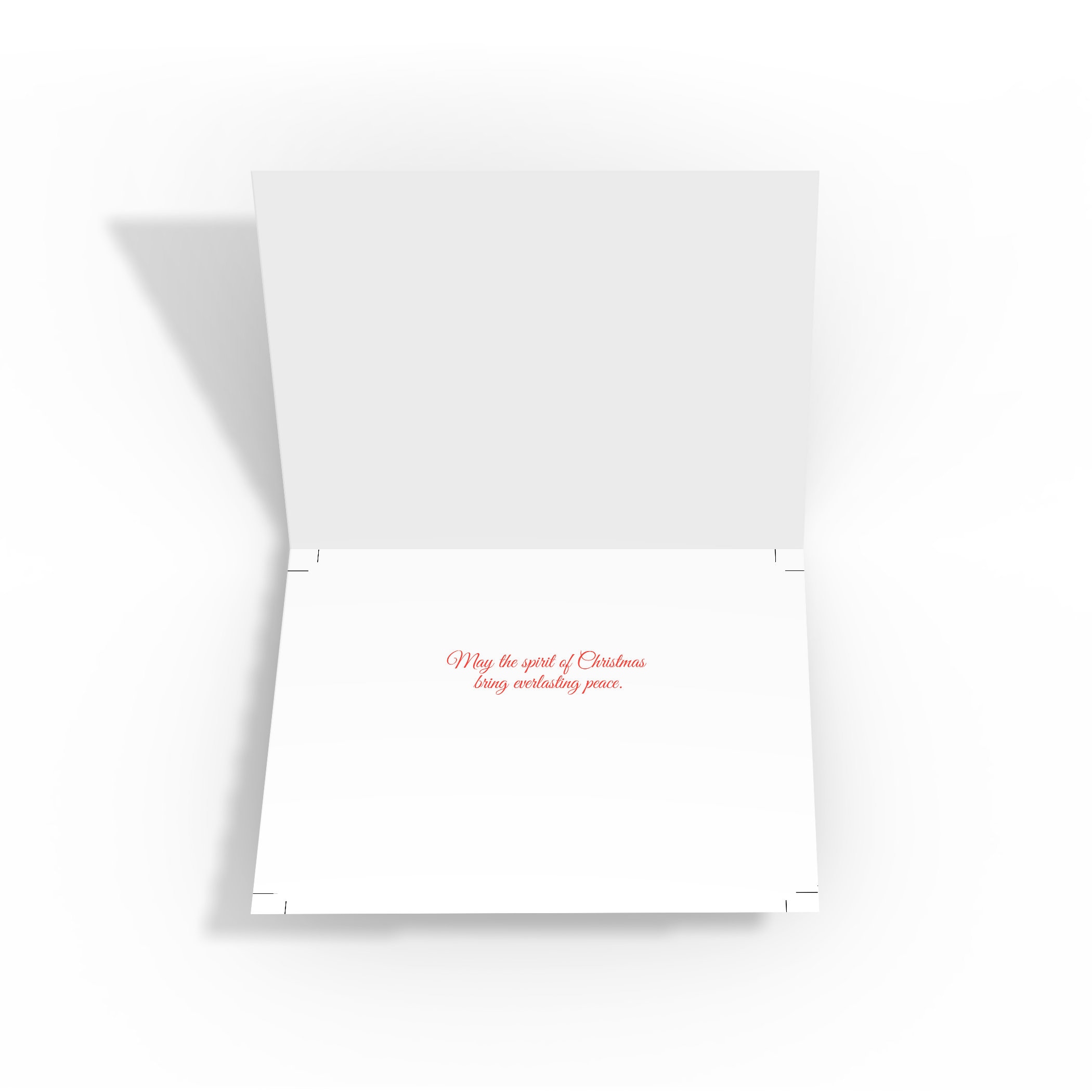 World Peace Christmas Card - 18 Holiday Cards and Envelopes - 20097 - Etsy