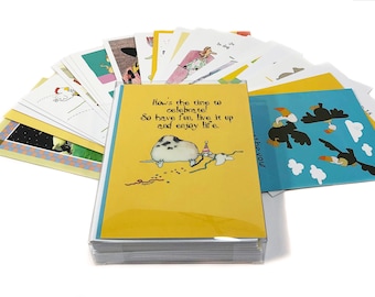 Funny Birthday Card Assorted Humorous of 25 Cards & Envelopes | Etsy