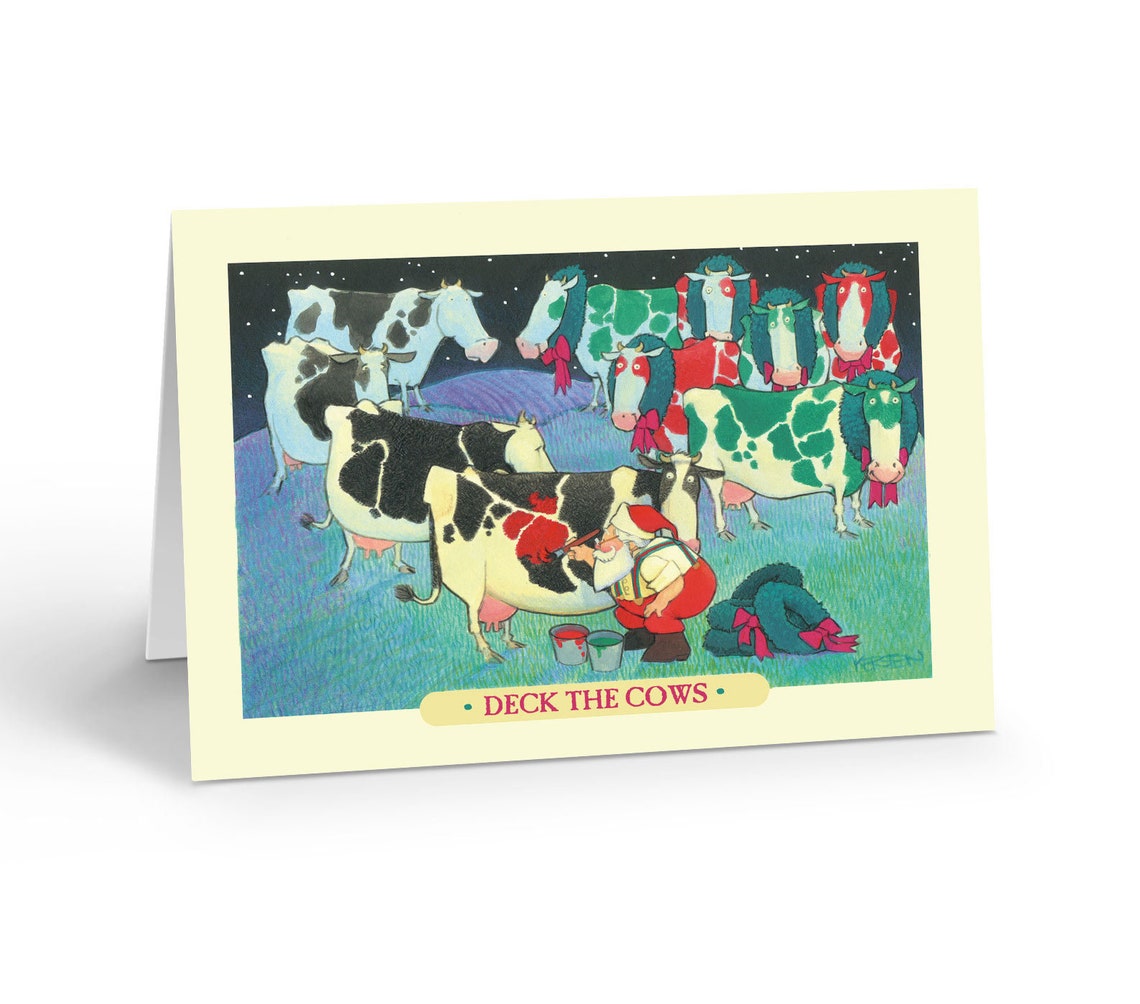 Assorted Country and Farm Christmas Card 24 Cards & - Etsy
