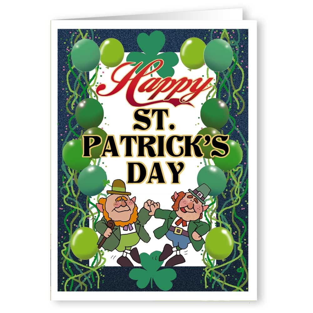 Boxed Set St. Patrick's Day Cards - 15 Cards & Envelopes, 5 Different ...