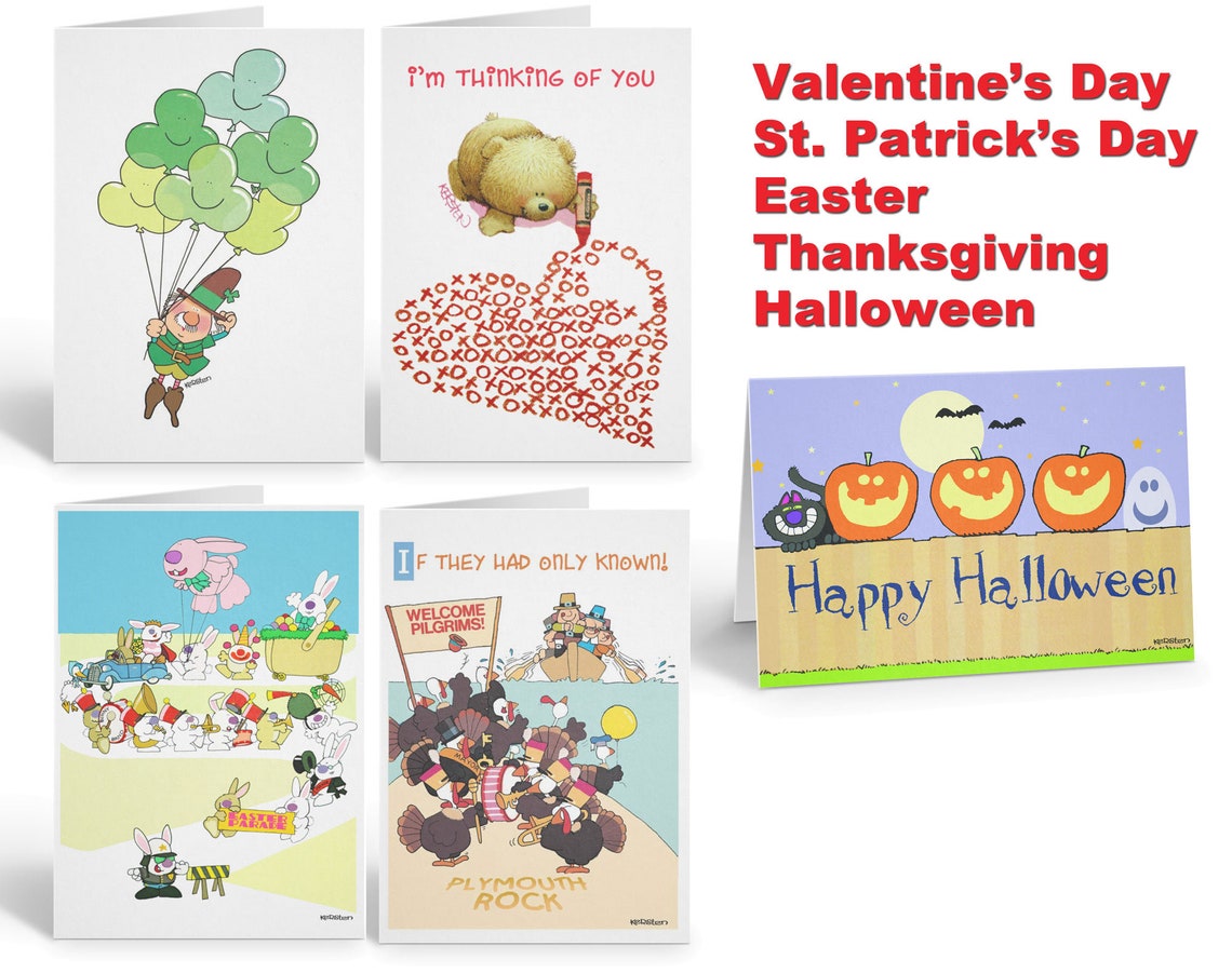 Gift Idea Funny All Occasion Variety Set Birthday Cards - Etsy