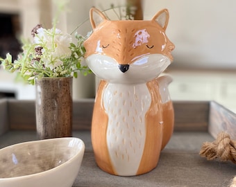 Ceramic Fox | Etsy UK