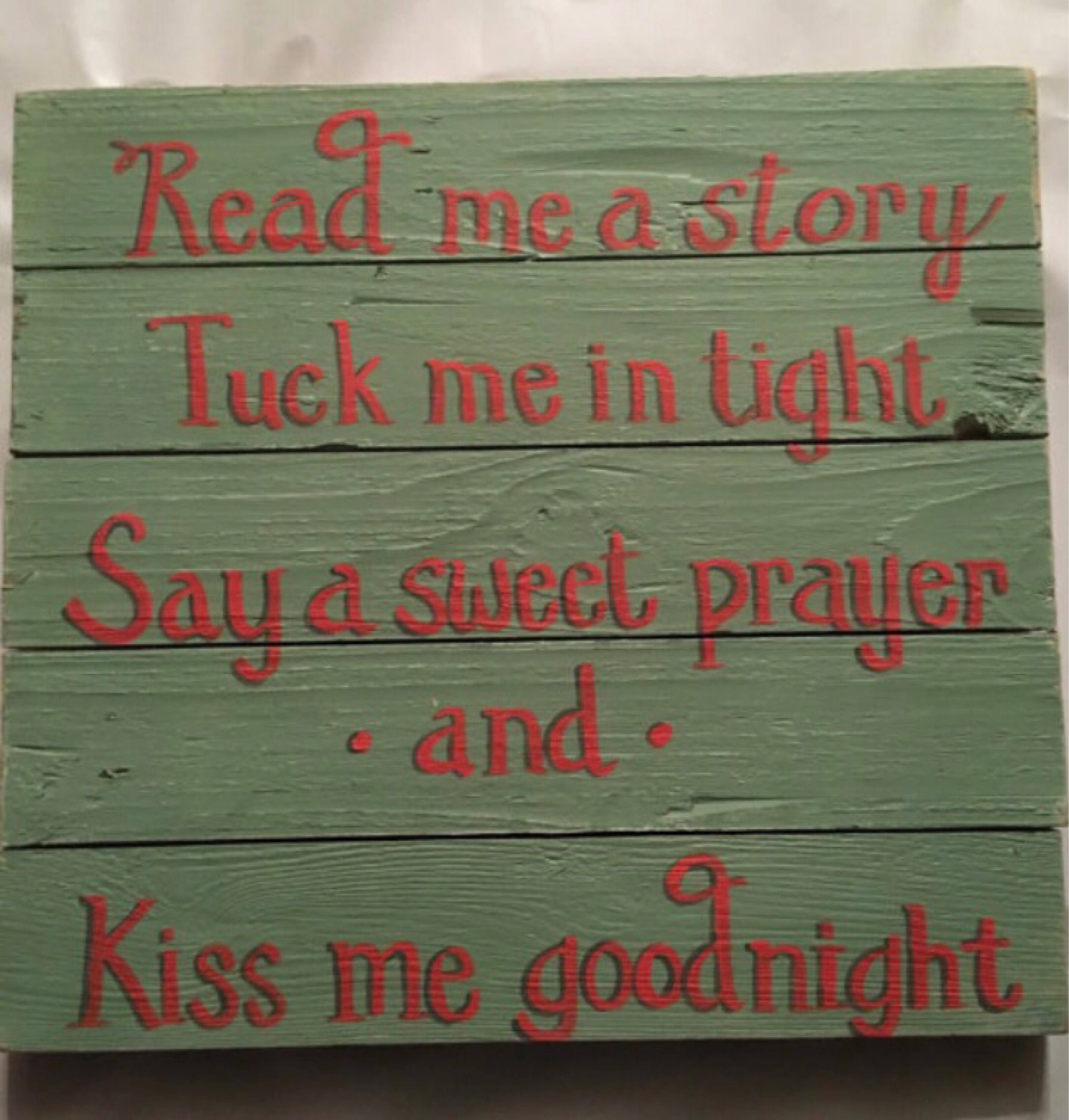 Hand Painted Pallet Sign - Etsy