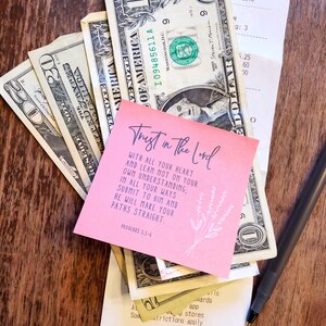 Sticky Note Bible Verses, Gift for Christian Teen, Encouraging Bible ...