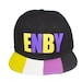 Nonbinary Pride Snapback Hat Nonbinary Snapback Nonbinary - Etsy
