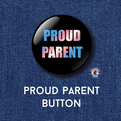 1.5 Proud Parent Button Ally Parent Button Ally Parent - Etsy