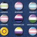 1.5 Round Gender and Sex Buttons Transgender Button - Etsy