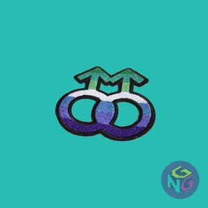 Gay Male Patch, MLM Symbol, Iron on Patch, LGBTQA+, Gift for Gay Son ...