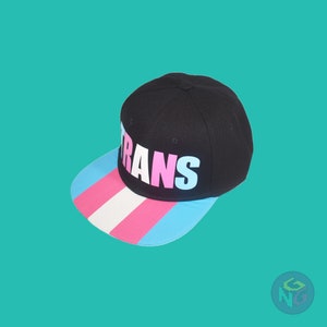 Transgender Pride Snapback Hat - Transgender Hat, Trans Hat, Trans ...