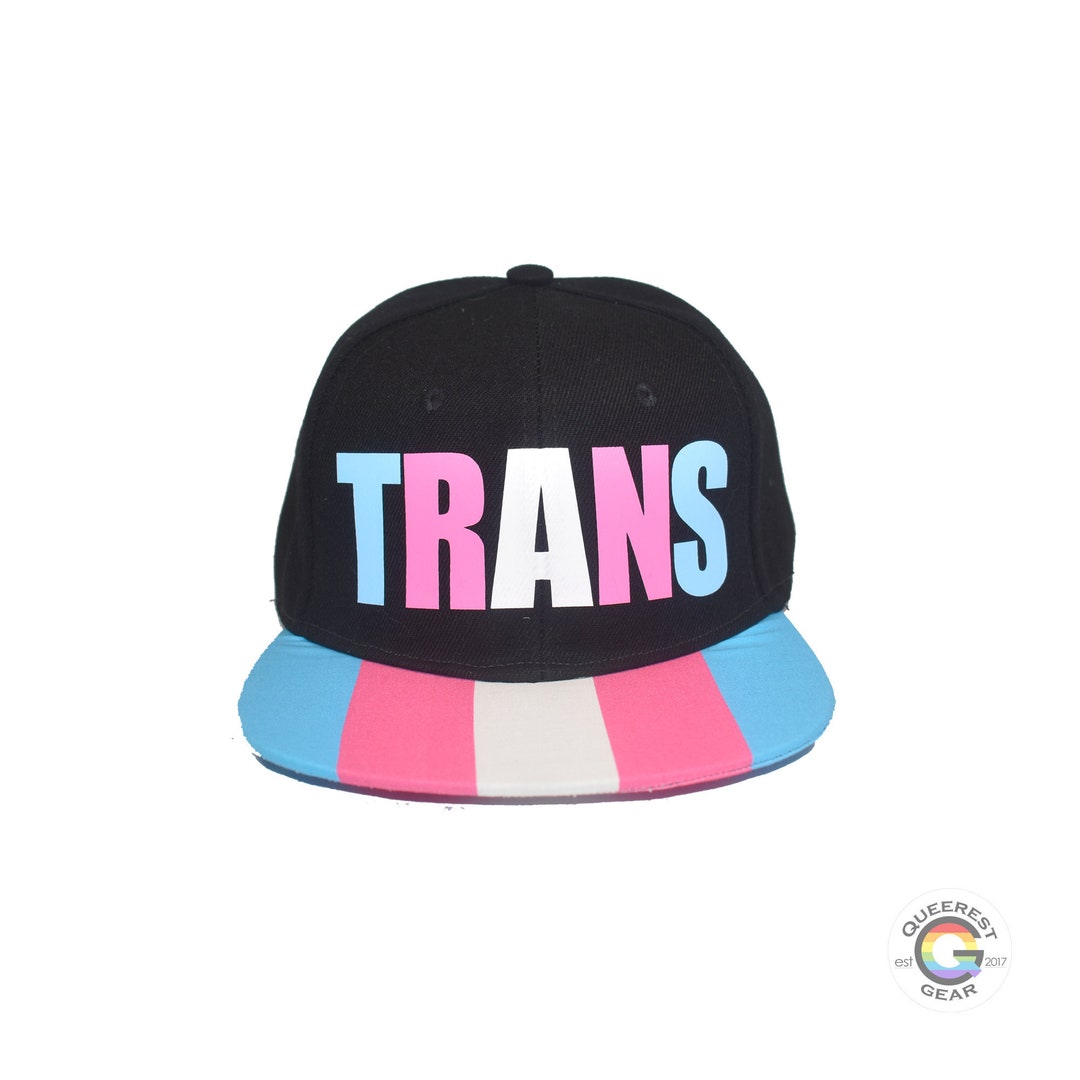 Transgender Pride Snapback Hat Transgender Hat Trans Hat - Etsy
