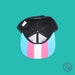 Transgender Pride Snapback Hat Transgender Hat, Trans Hat, Trans Pride ...
