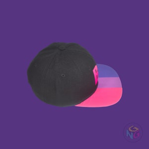 Bisexual Pride Snapback Hat - Bi Pride Hat, Bi Pride, Bi Snapback ...