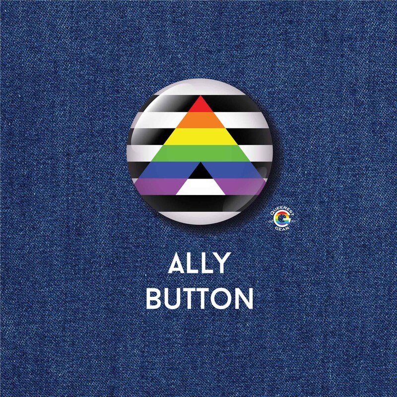 Lgbt Ally Pin - Etsy