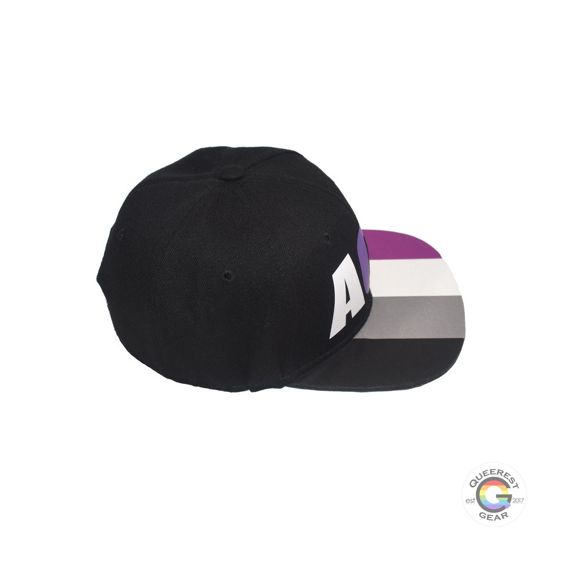 Asexual Pride Snapback Hat Asexual Hat Ace Hat Ace Pride | Etsy