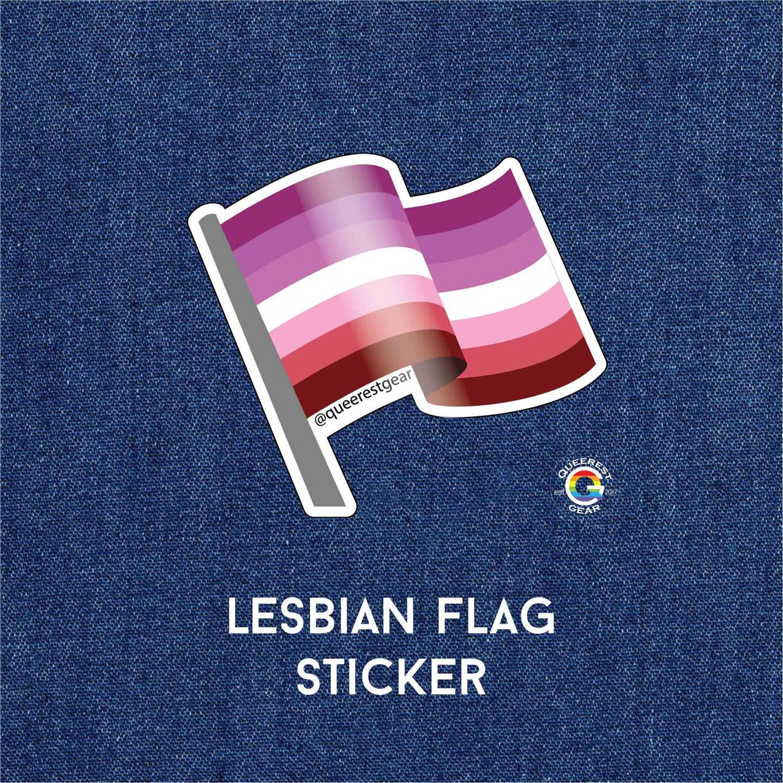Lesbian Sticker Lesbian Gifts Lesbian Decals Lesbian | Etsy