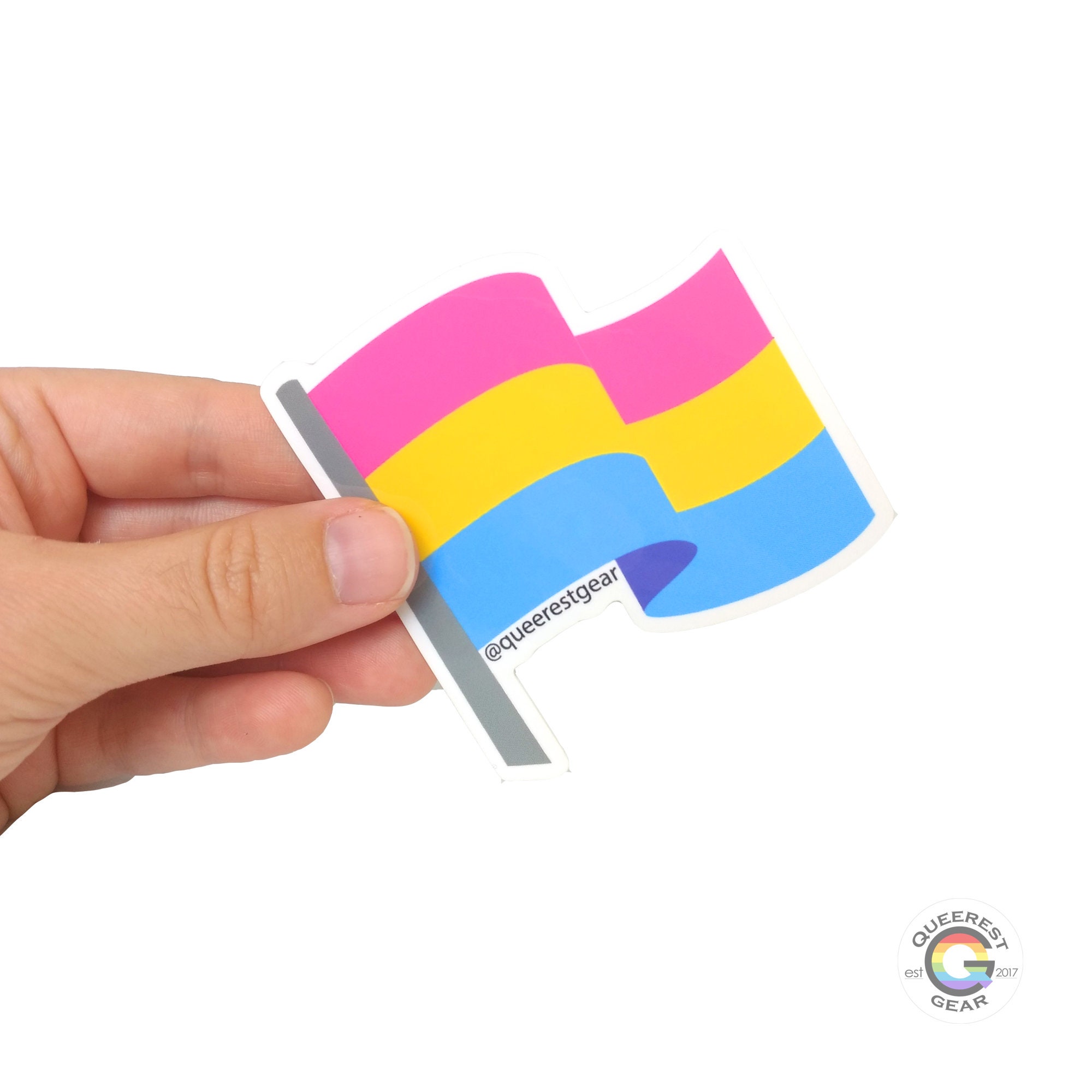 Pansexual Sticker Pansexual Pride Sticker Pansexual Decal - Etsy