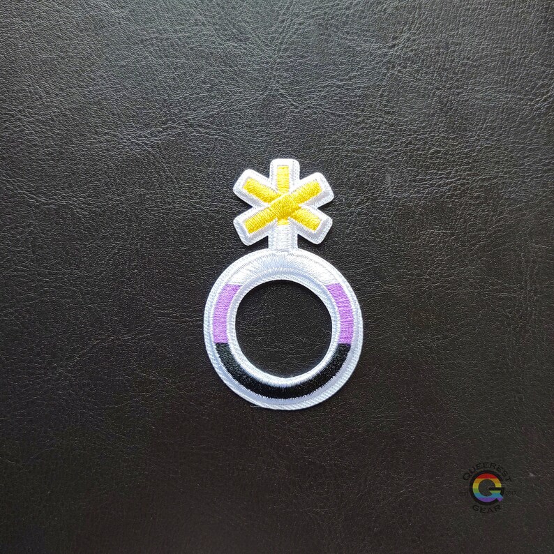 Nonbinary Patch Nonbinary Iron-on Patch 3 LGBT Patch | Etsy