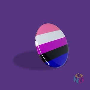 1.5 Round Gender and Sex Buttons, Transgender Button, Intersex Button ...