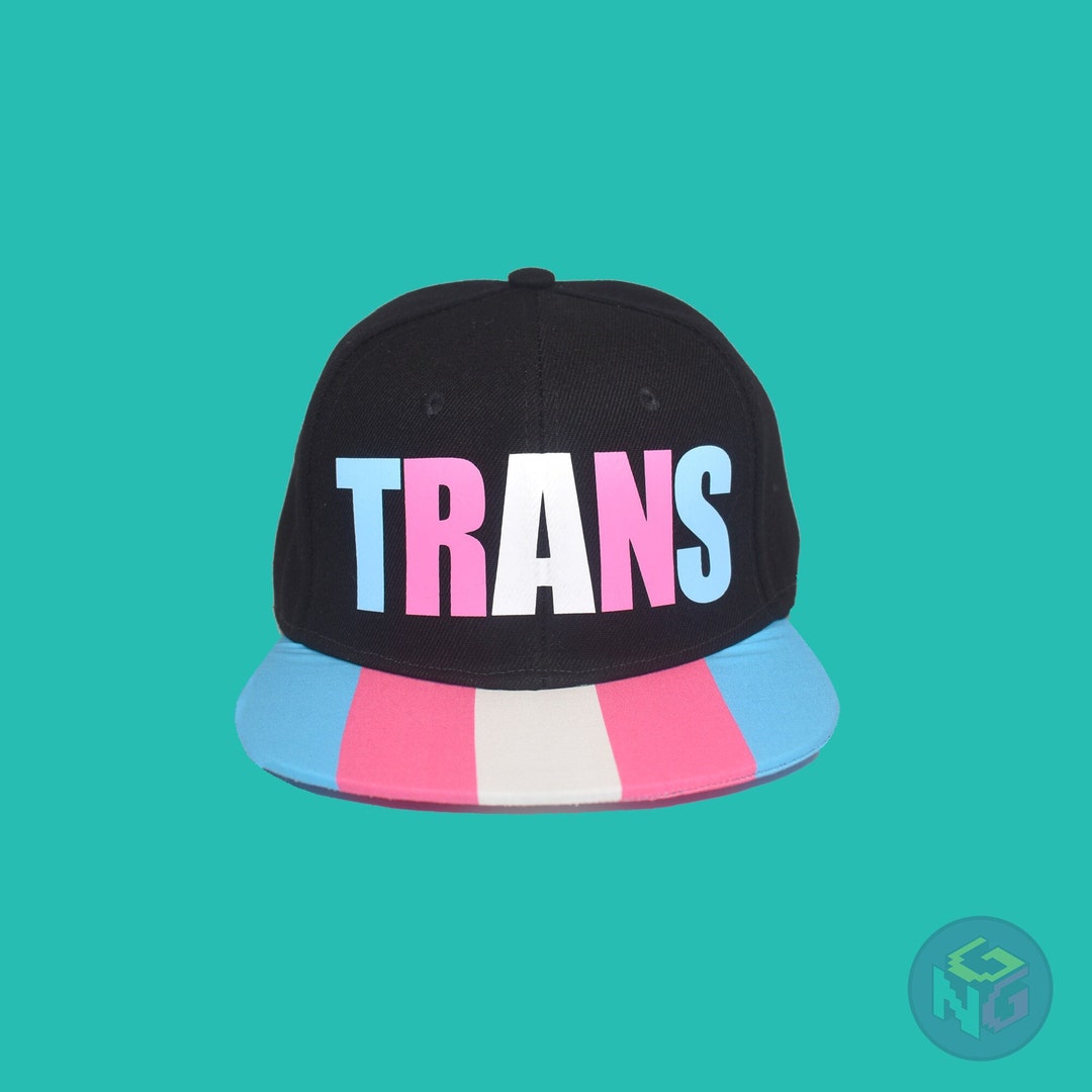 Transgender Pride Snapback Hat - Transgender Hat, Trans Hat, Trans ...