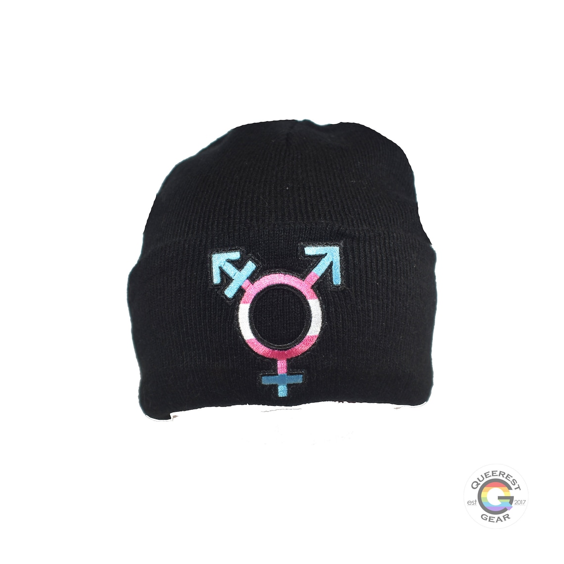 Transgender Beanie Transgender Pride Symbol Transgender Flag | Etsy