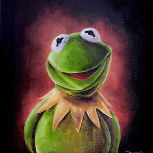 Kermit the Frog ART PRINT - Etsy