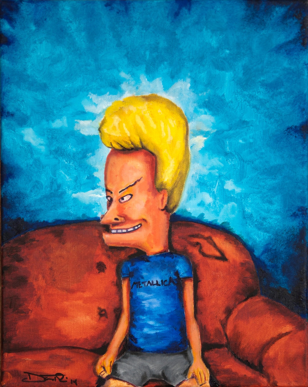 Beavis - (ART PRINT) - Etsy