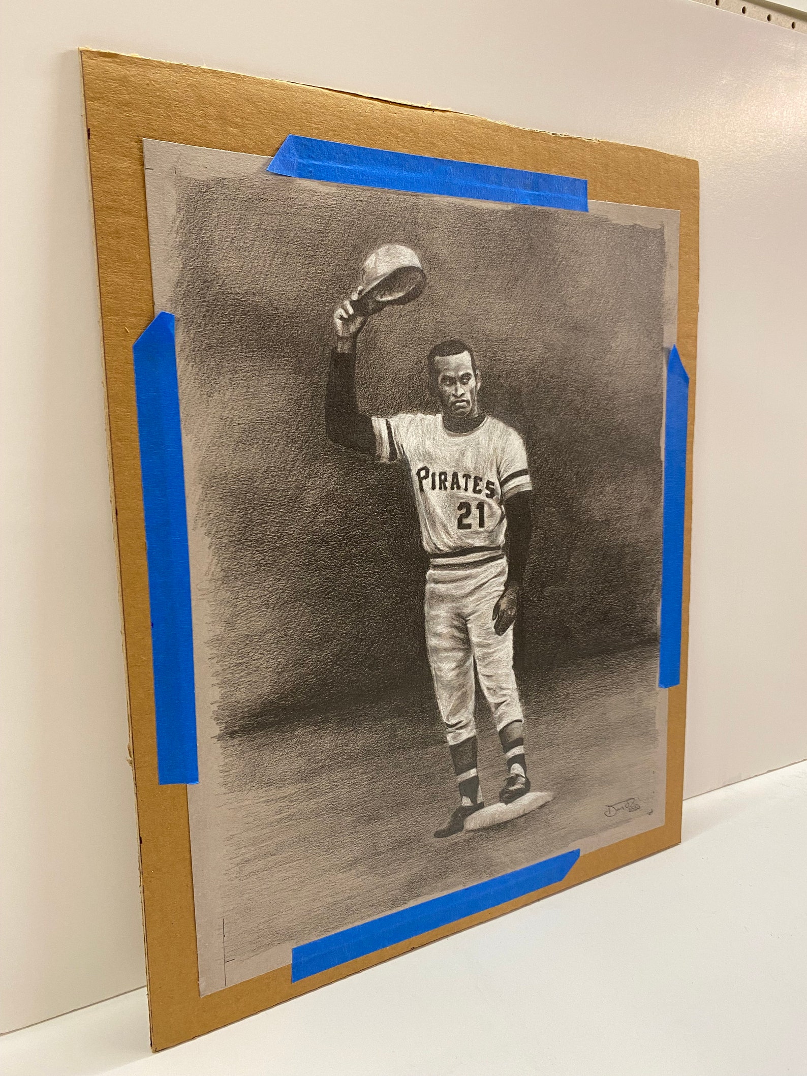 Roberto Clemente - (original Drawing) - Etsy